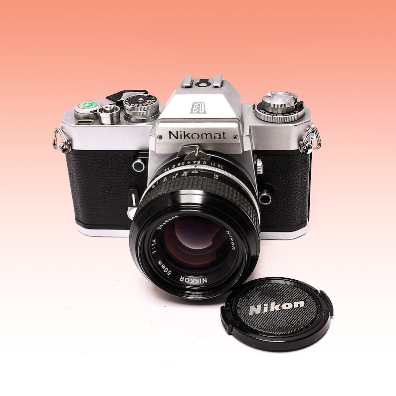 Beautiful Nikon Nikomat EL Camera W/ Fast 50mm F1.4 Lens: Nikon's First ...
