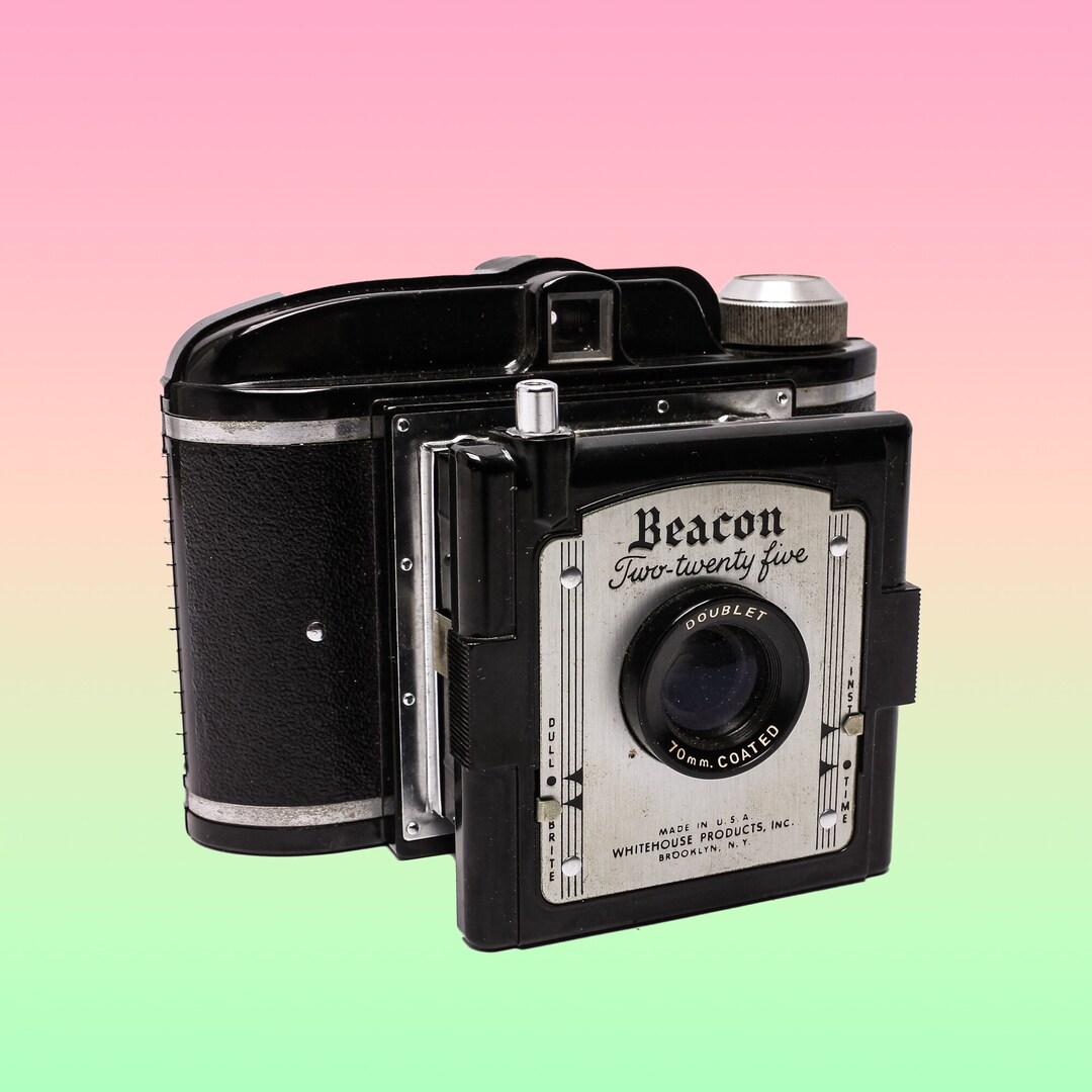 Beacon 225 Film Camera: Vintage 1950s 620 Roll Film Whitehouse Camera ...
