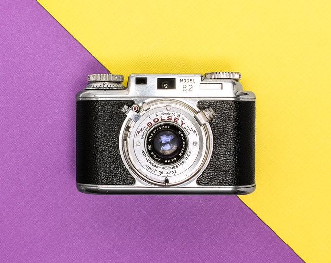 Bolsey 35mm Model B2 Camera & Bolsey Leather Case - Etsy