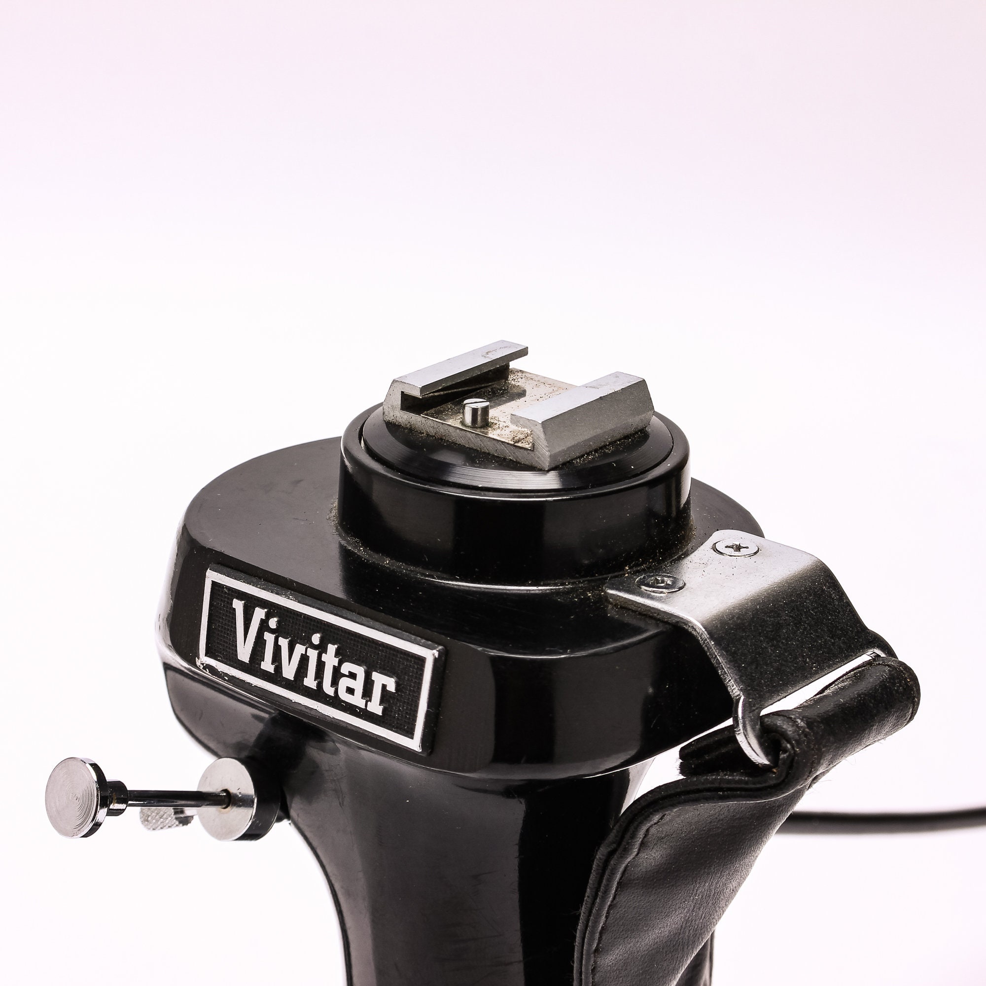 Vivitar Camera Bracket With Rotating Flash Holder & 17” Cable Release ...