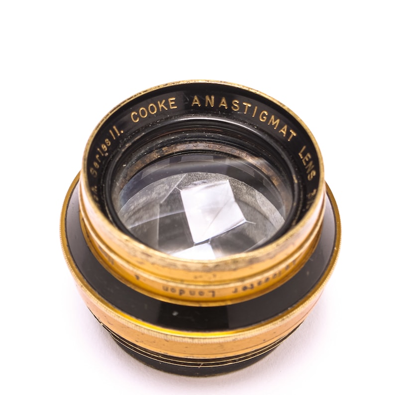 Cooke Series II Anastigmat 5 Inch (127mm) F4.5 Lens: Over 100-years-old ...