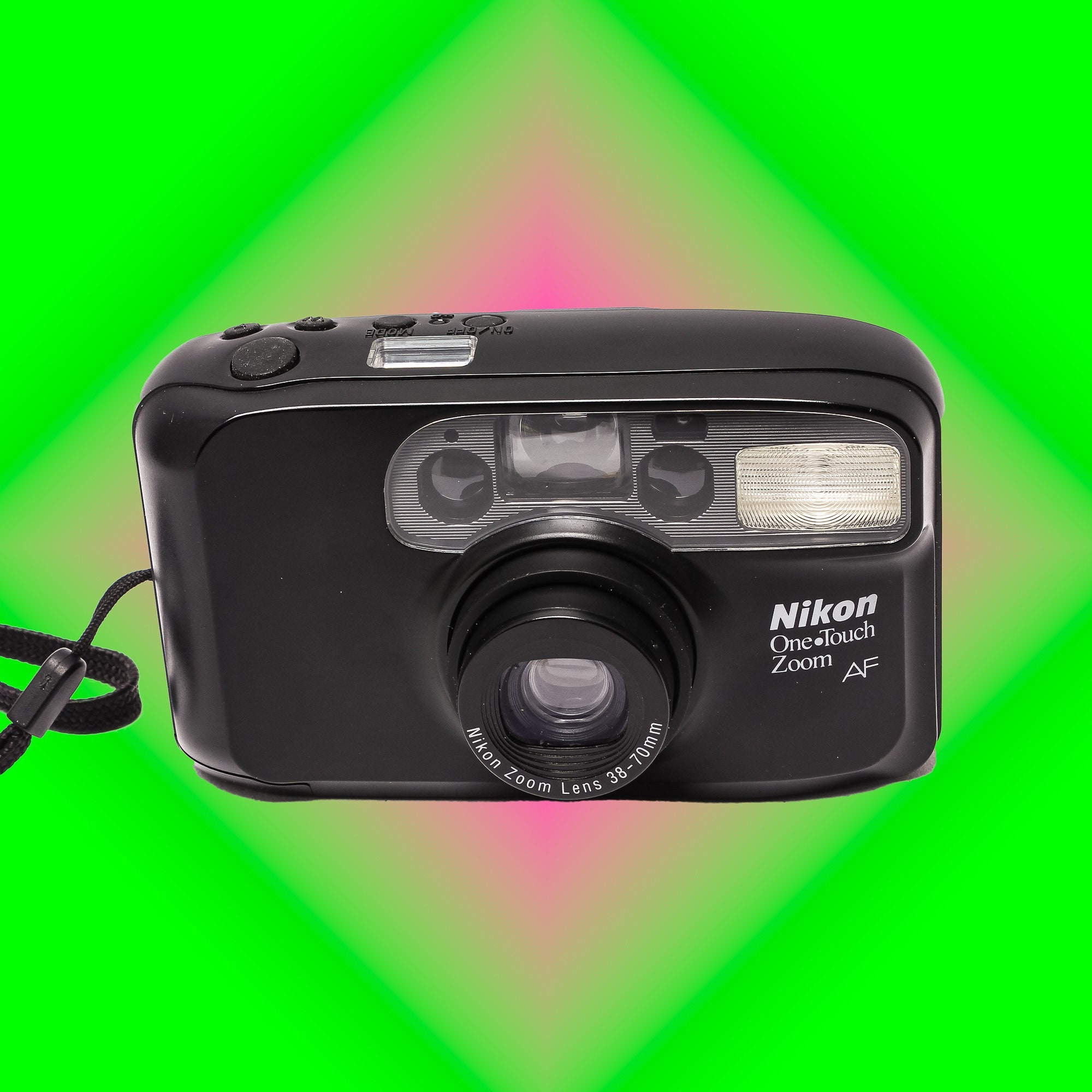 One Touch Zoom 70 AF Autofocus Point n Shoot Compact Camera TESTED ...