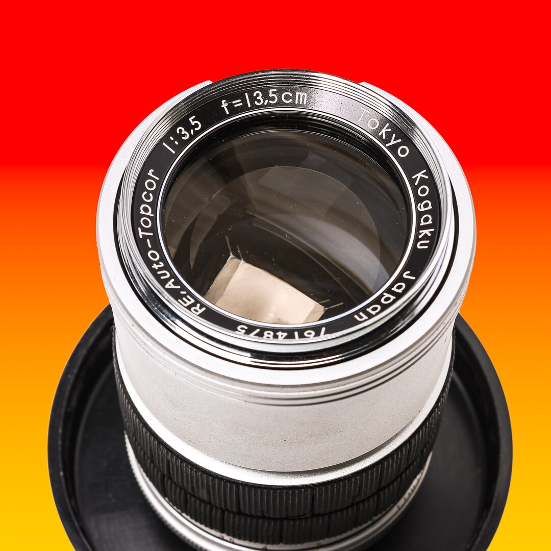 RE Auto-topcon 135mm F3.5 Early Topcon Exakta - Etsy