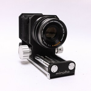 Minolta 100mm F4 MC Auto-bellows Rokkor-x, Beautiful Bellows and Lens ...