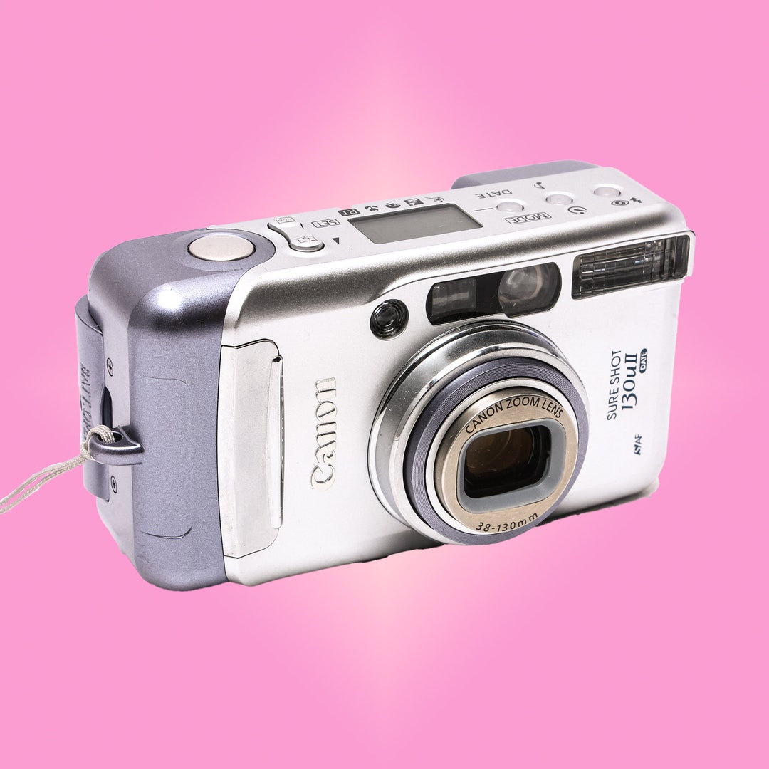 Canon Sure Shot 130u II Date Point and Shoot 35mm Camera Load Film and ...