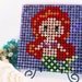Little Mermaid Sequin Pixel Art Craft Kit Do-it-yourself Wall Art - Etsy