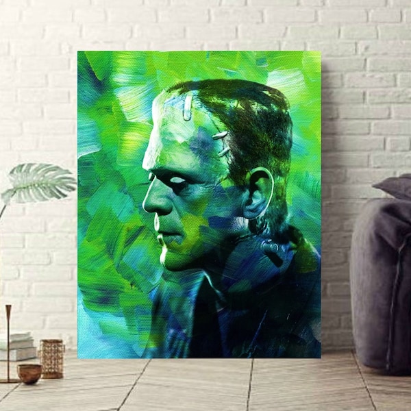 Frankenstein Artwork - Etsy