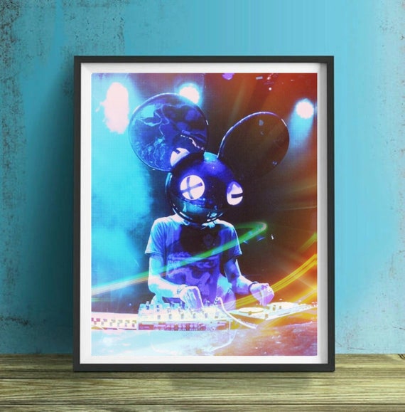 Deadmau5 Wall Art Canvas Artwork Art Print Home Decor EDM - Etsy