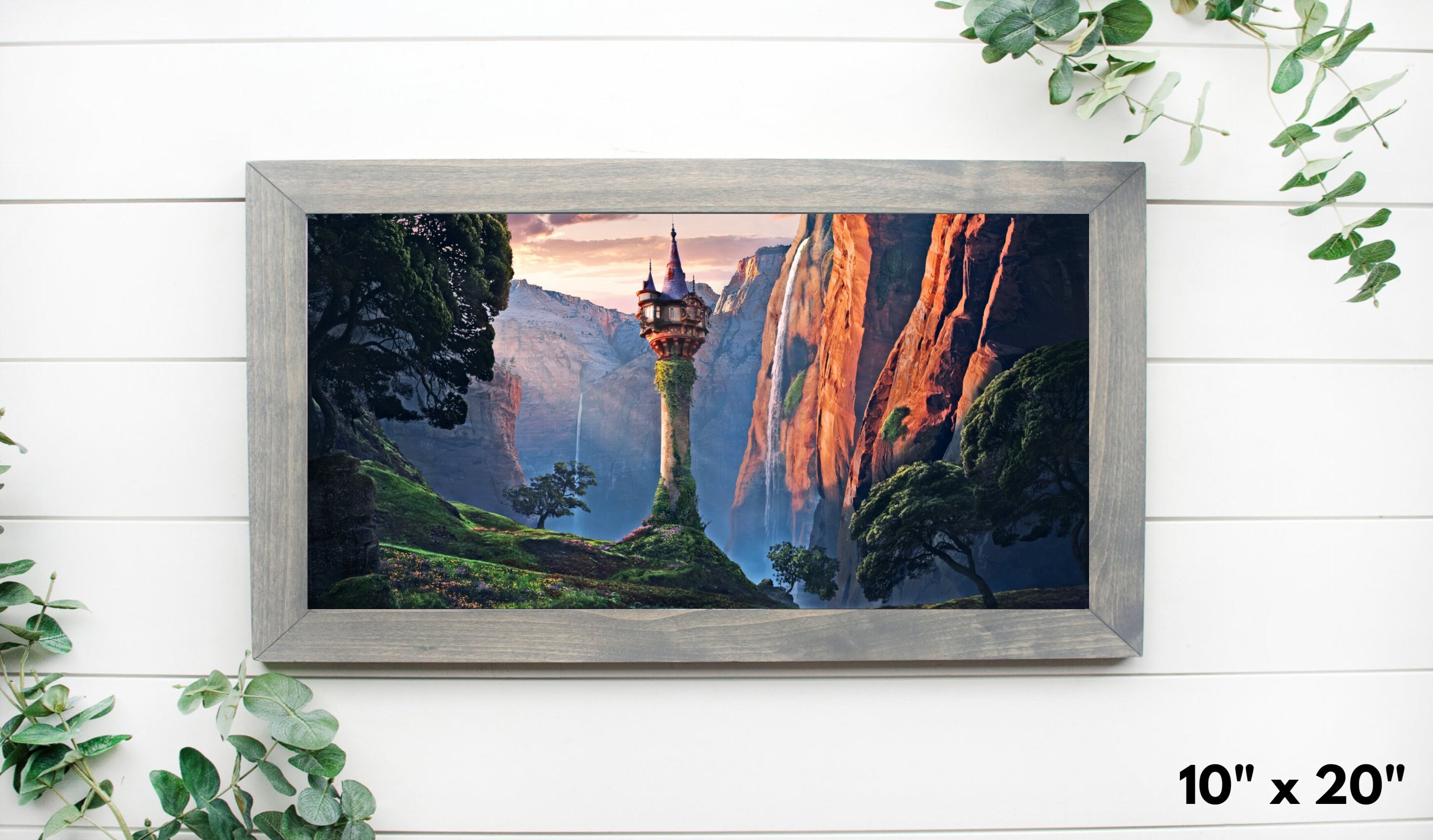 Tower Scene From Tangled Fine Art Wall Art, Canvas, Artwork, Art Print ...