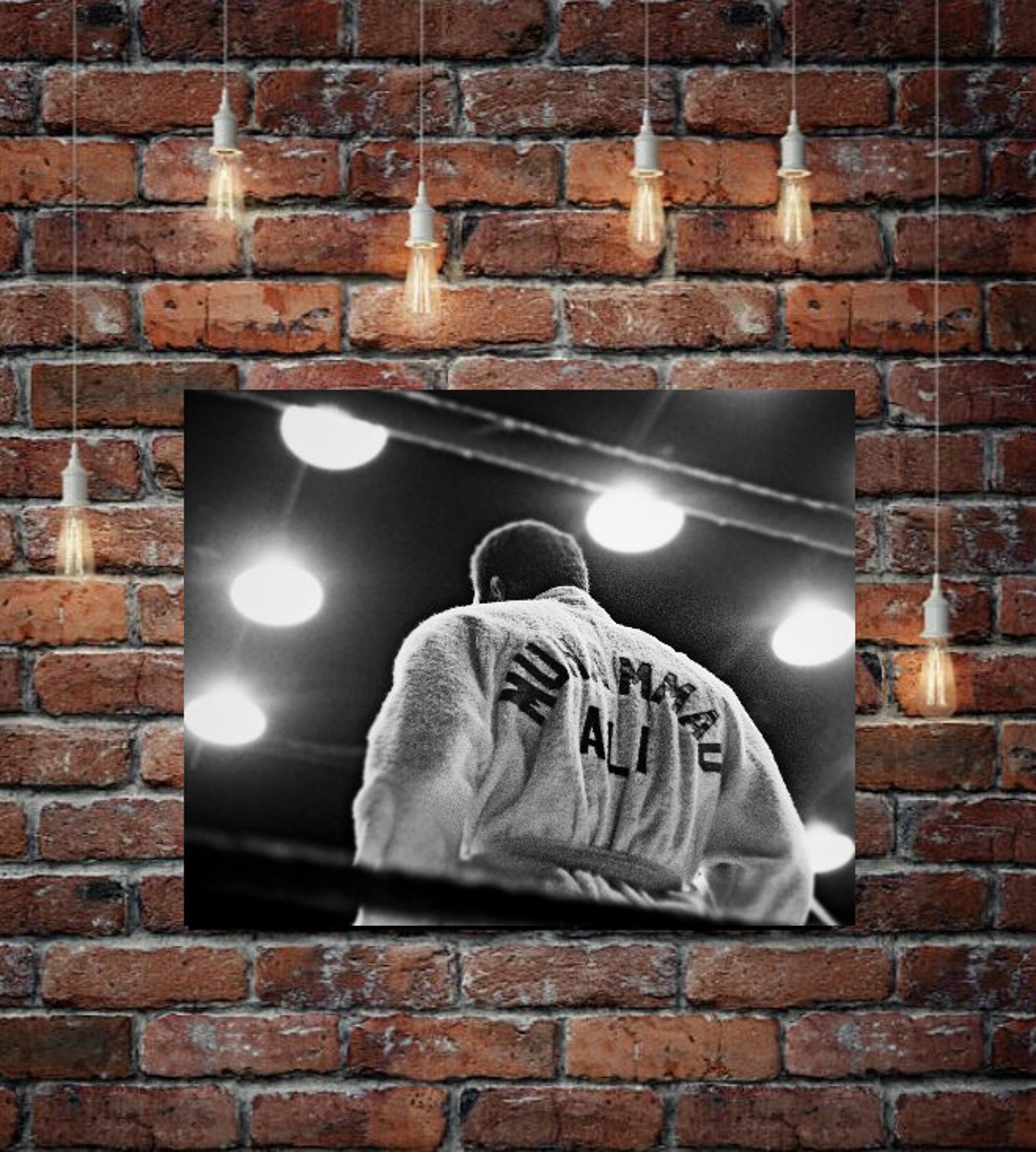 Muhammad Ali Wall Art Canvas Artwork Art Print Home Decor - Etsy