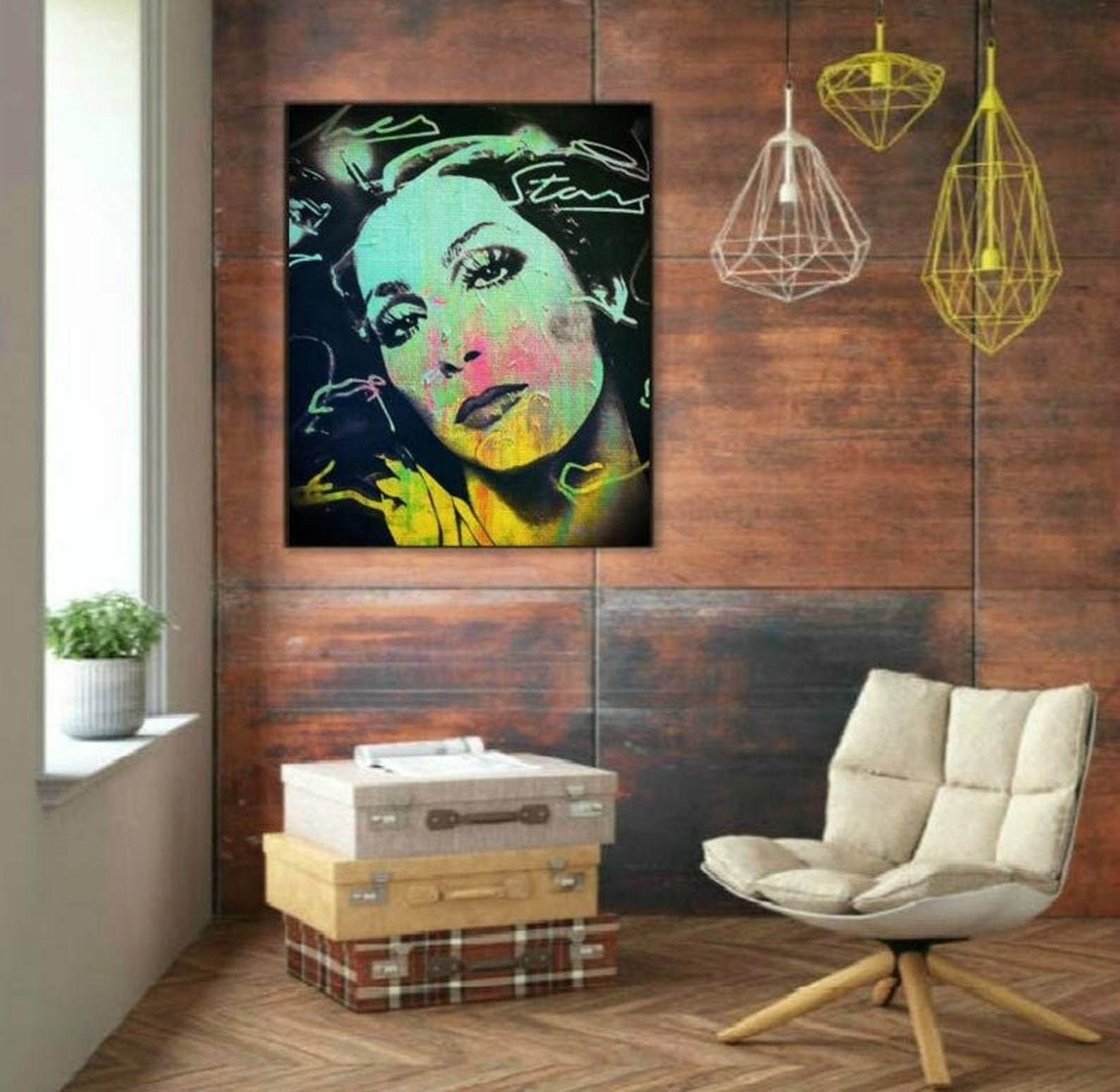 Cher Wall Art Canvas Artwork Art Print Home Decor - Etsy