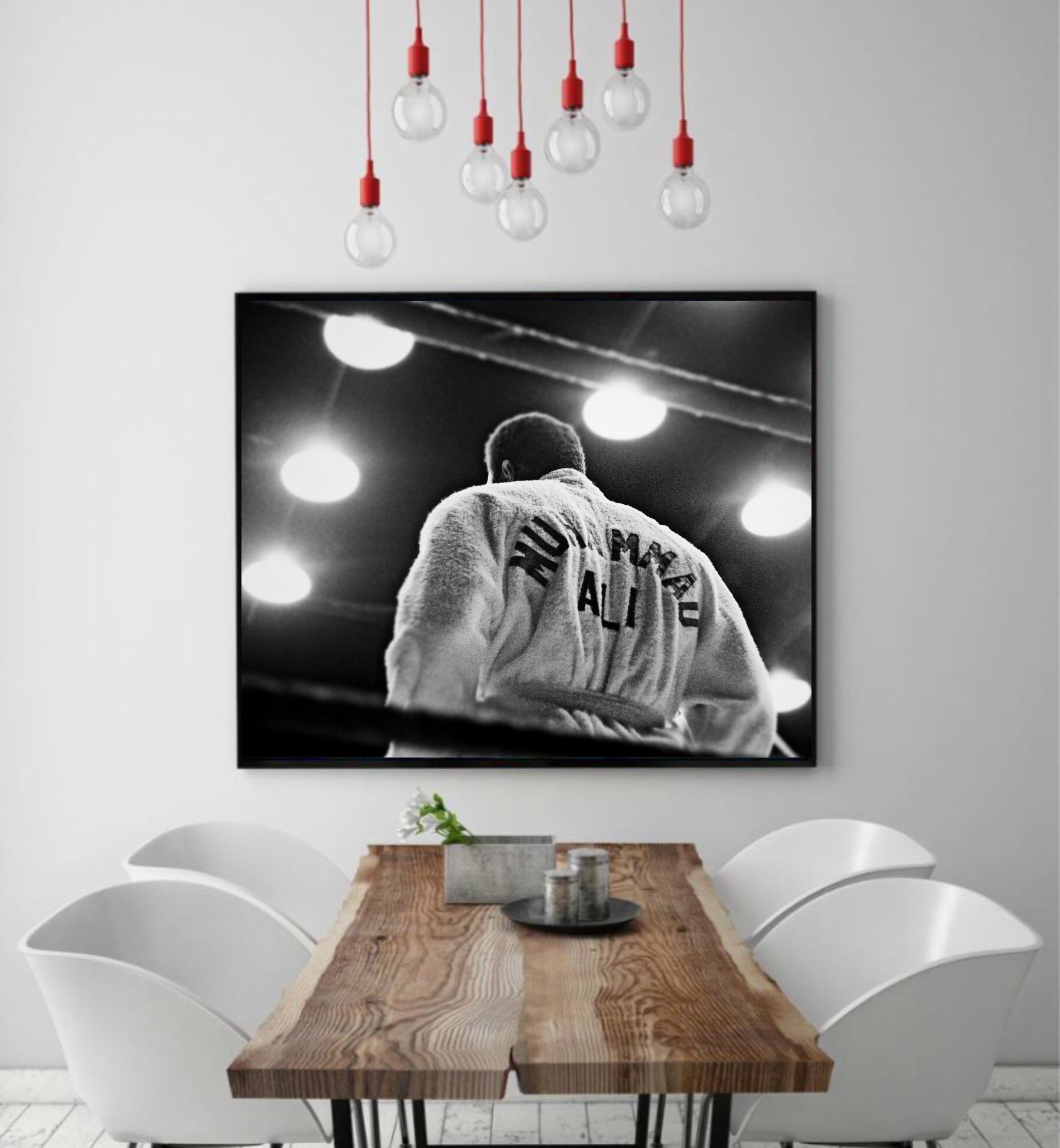 Muhammad Ali Wall Art, Canvas, Artwork, Art Print, Home Decor, Boxing ...