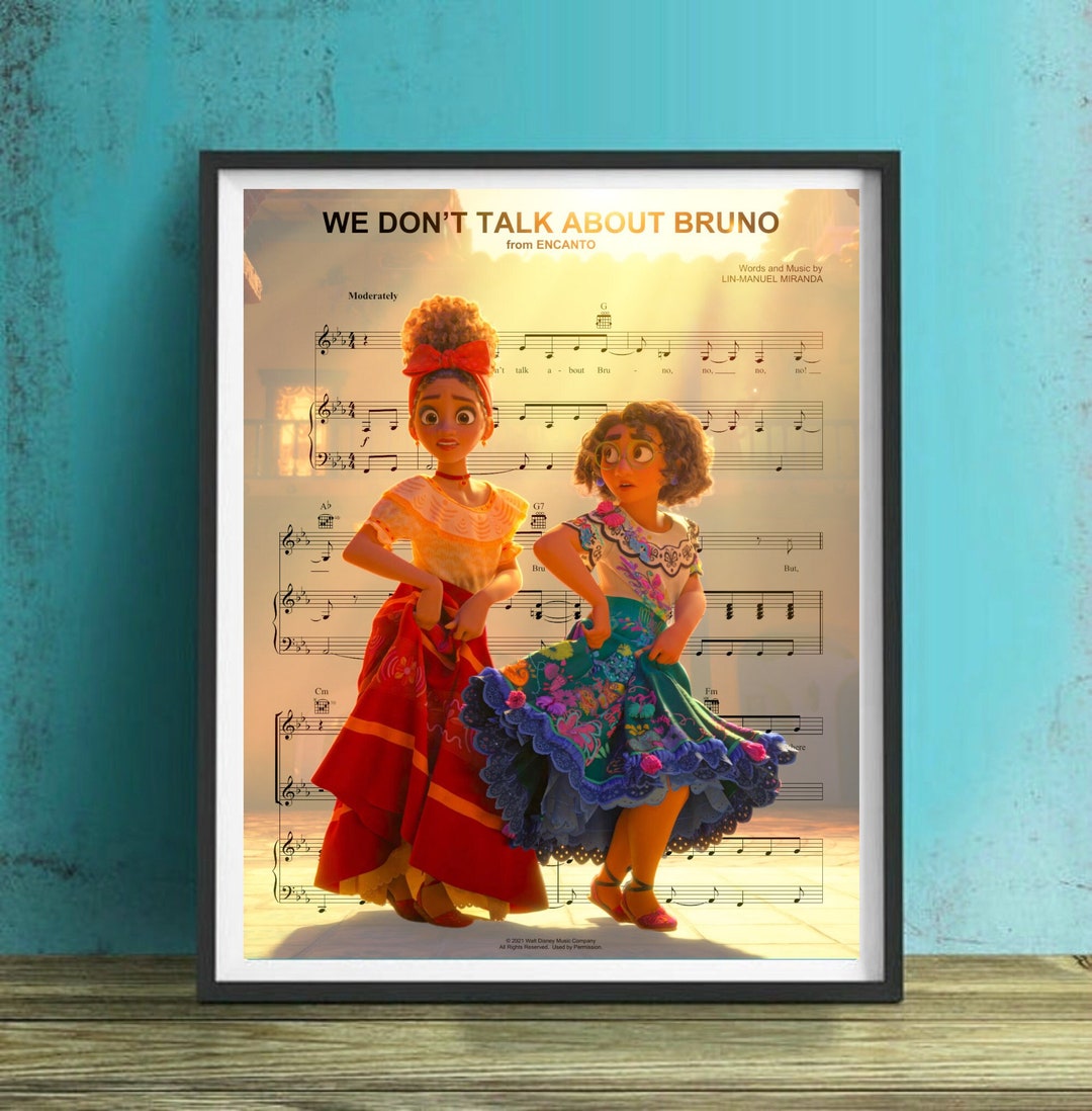 Encanto Wall Art, Canvas, Artwork, Art Print, Home Decor, We Don't Talk ...