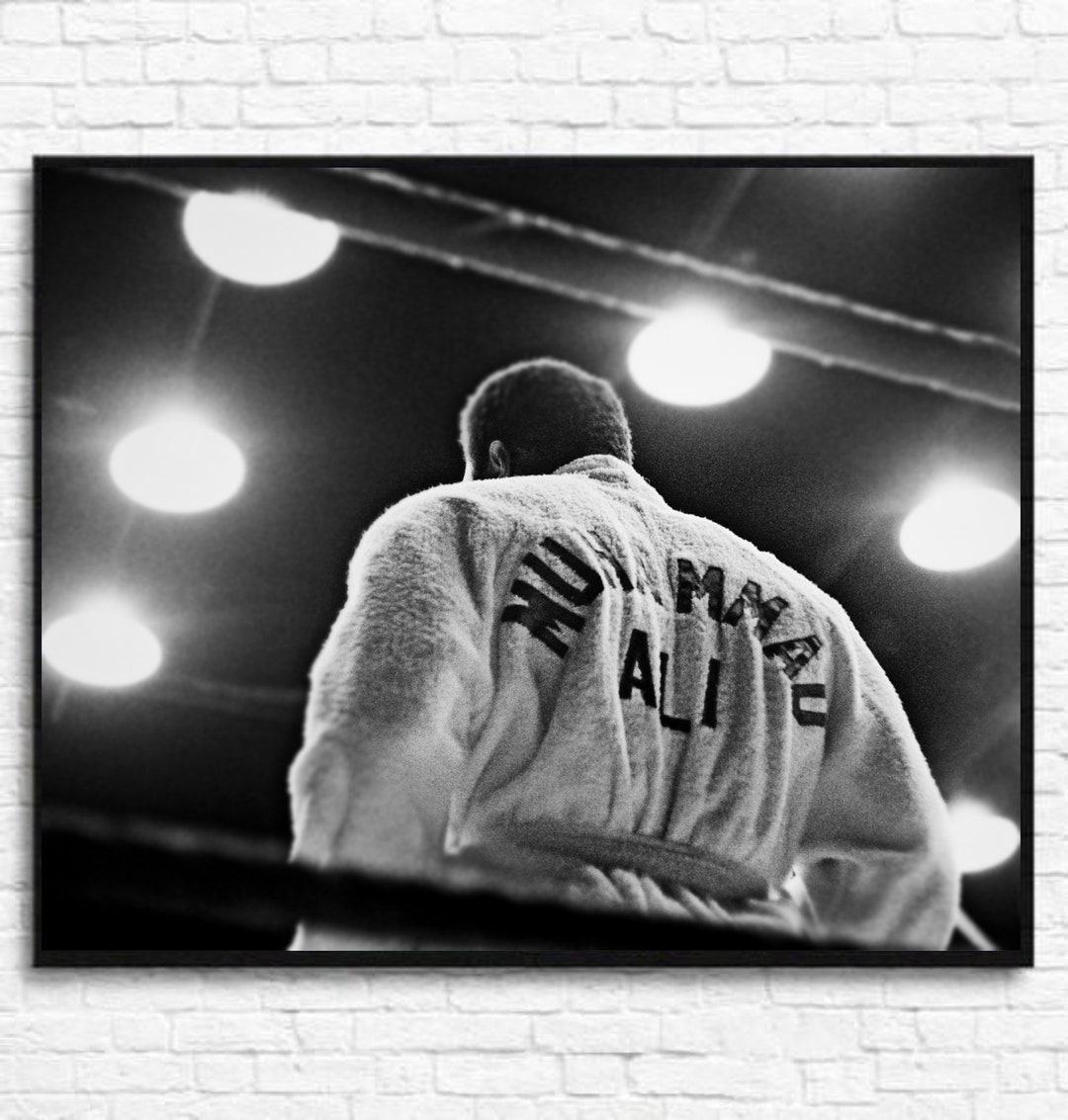Muhammad Ali Wall Art, Canvas, Artwork, Art Print, Home Decor, Boxing ...