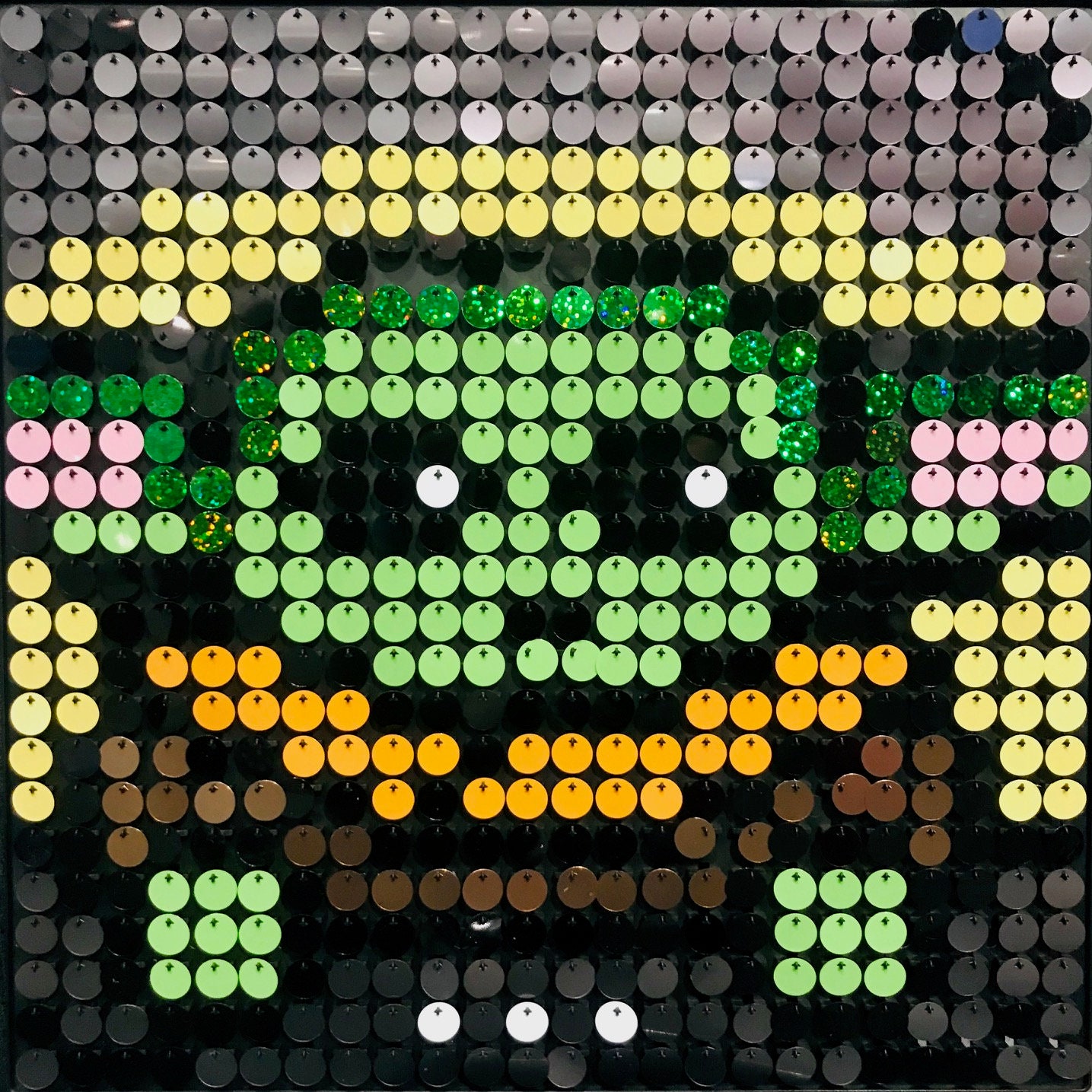 Yoda Pixel Art Yoda Perler Pixel Pattern | May The Fourth Be With You