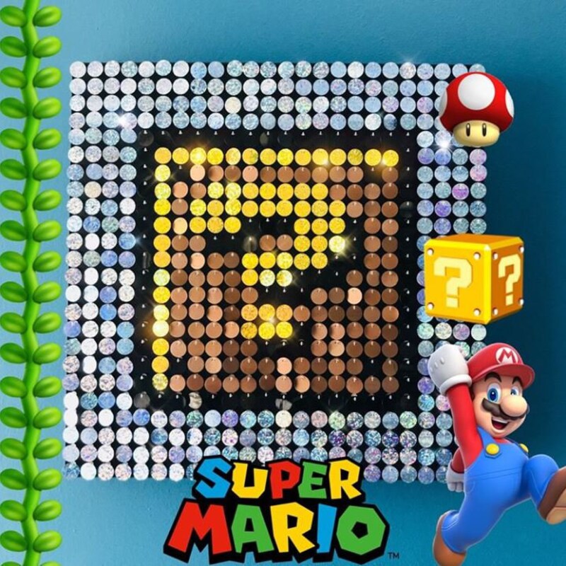 Super Mario Diamond Painting - Etsy