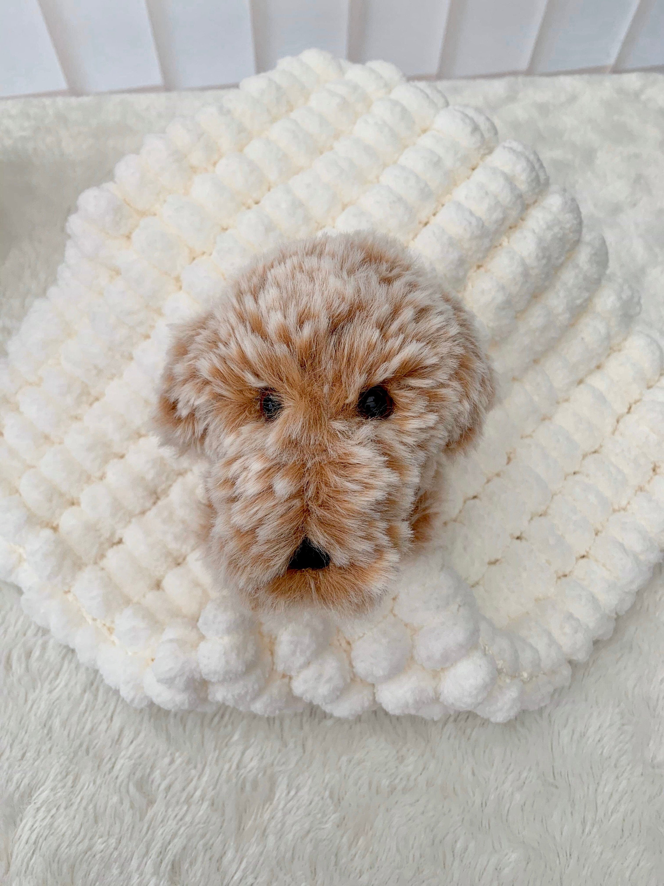 Hand Knitted Dog Comforter - Etsy