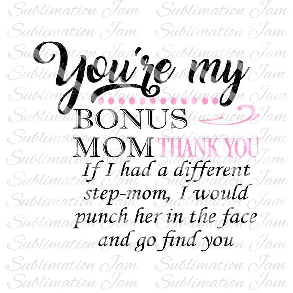Bonus Mom - Etsy