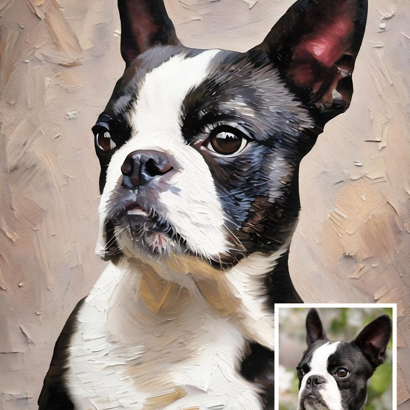 Boston Terrier Art - Etsy