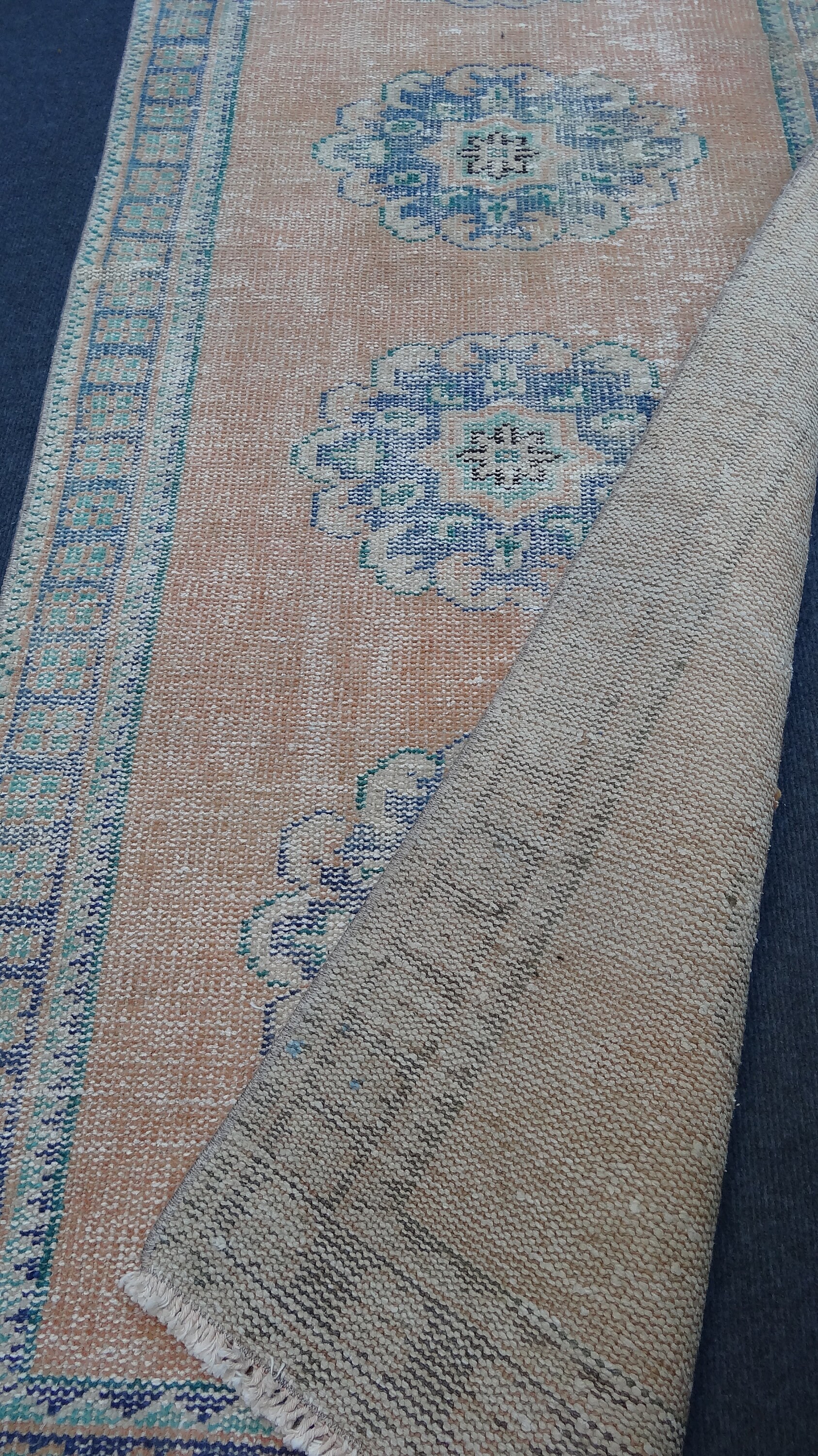 Turkish Distressed Runner Rug Vintage Wool Runner Rug - Etsy