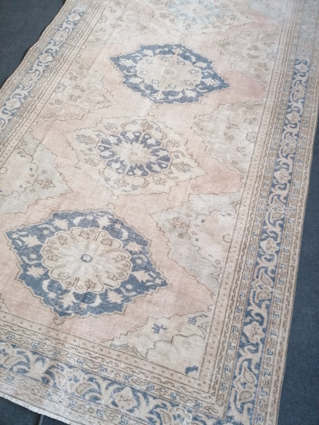 Muted Runner Rug 5'8x11'4 Vintage Runner Rug Vintage - Etsy