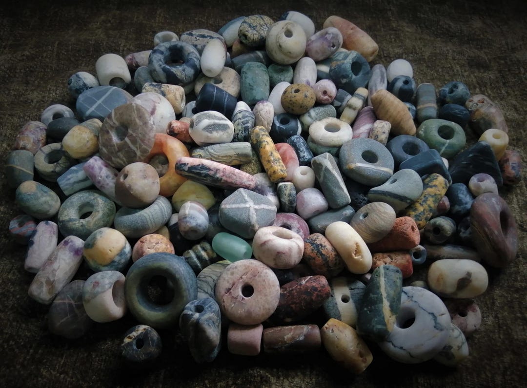 Bespoke STONE BEAD Making Service - 5mm Hole Options - Choose Your ...