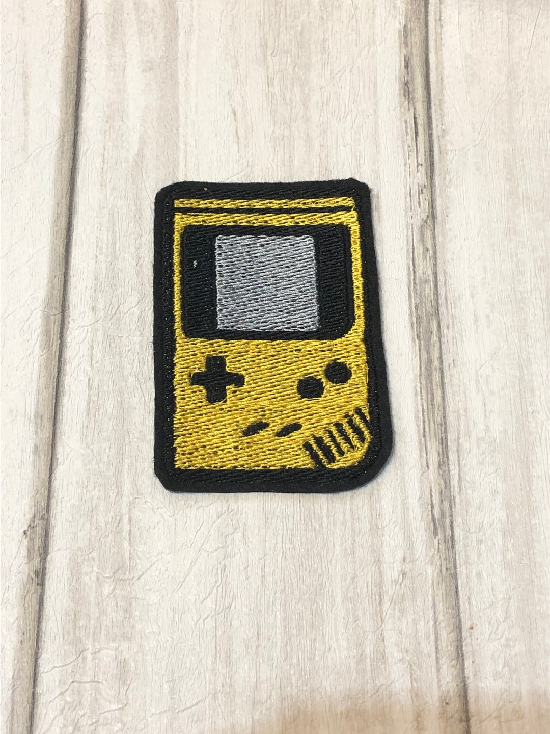 Gameboy Embroidered Patch - Etsy