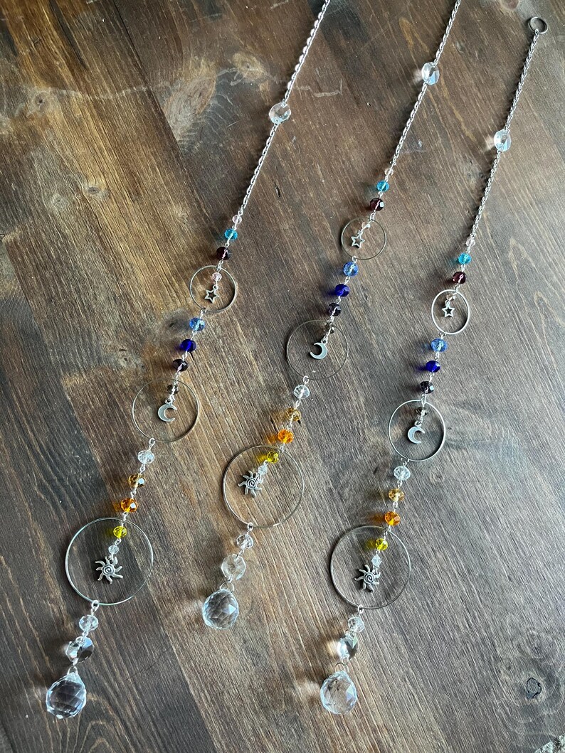 Celestial Chain Suncatcher - Etsy