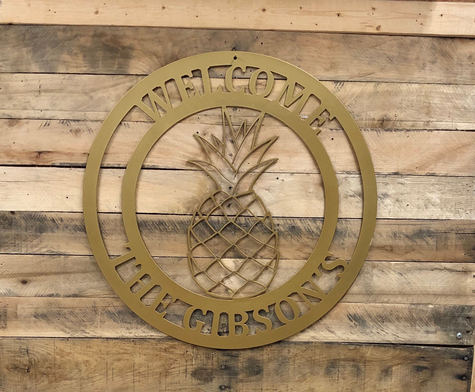 American Sign Language Pineapple