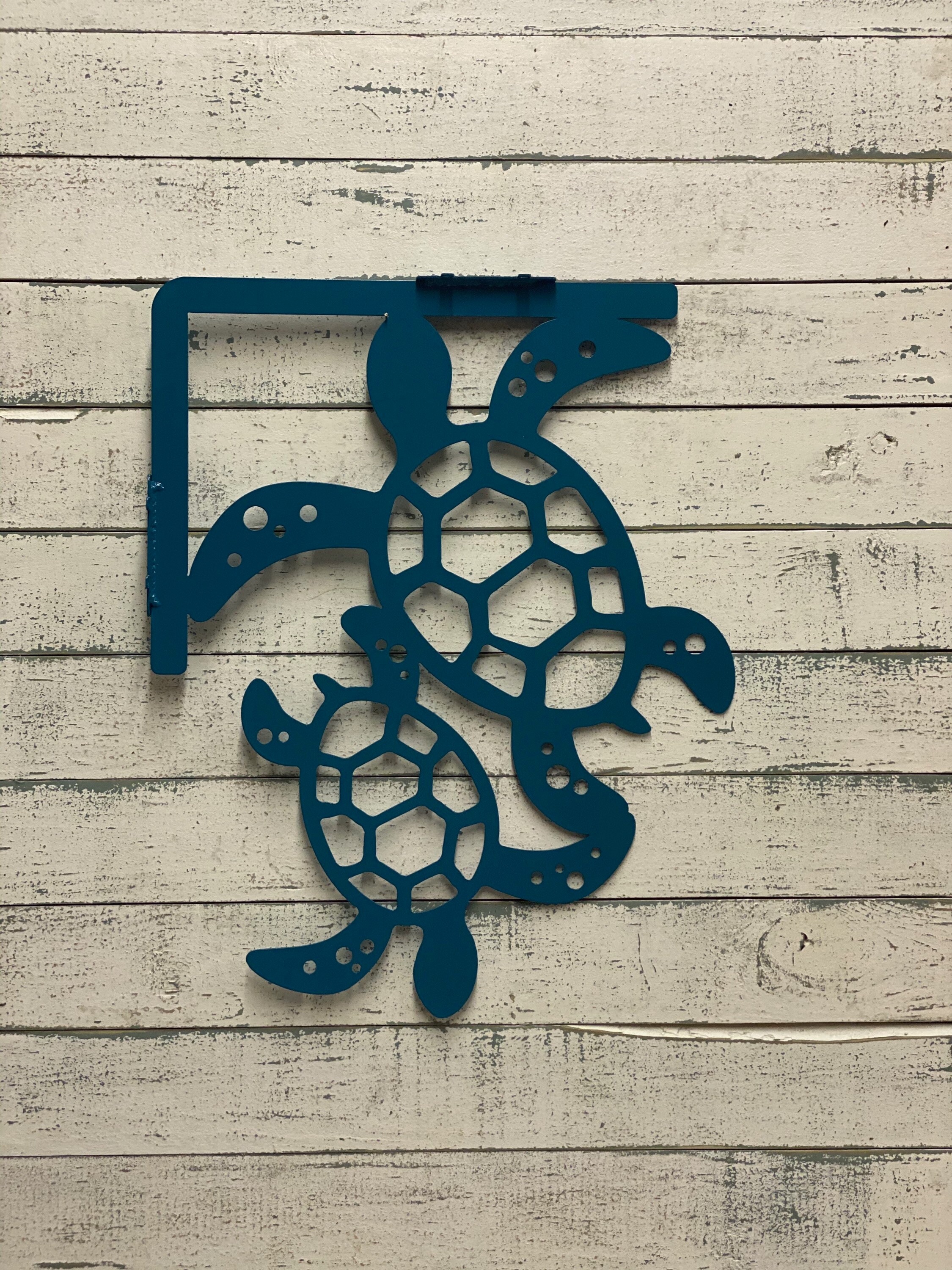 Sea Turtle Mailbox Sign Metal Mailbox Flag Beach House Sea | Etsy