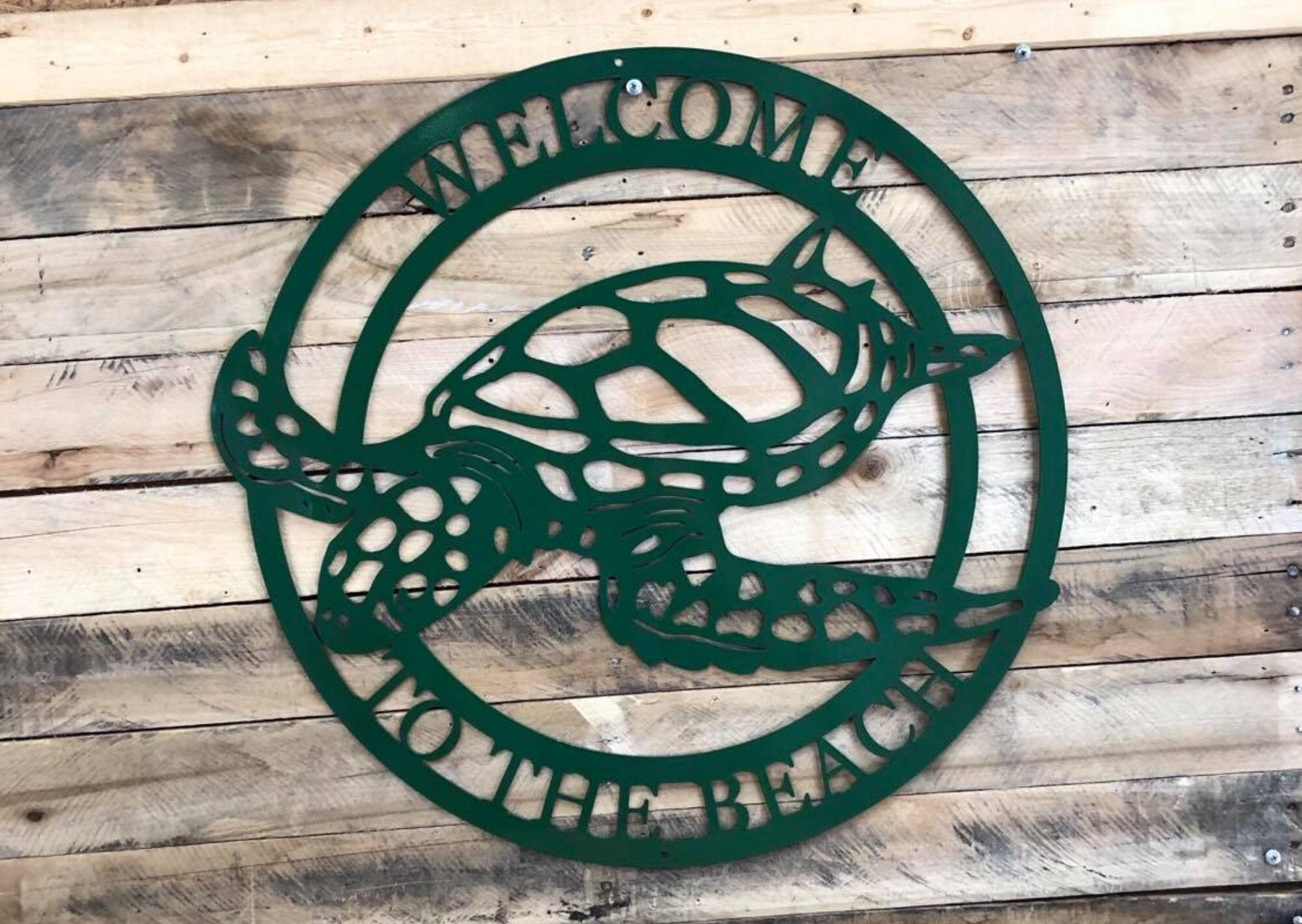 Sea Turtle Decor Nautical Sea Turtle Sign Beach House - Etsy
