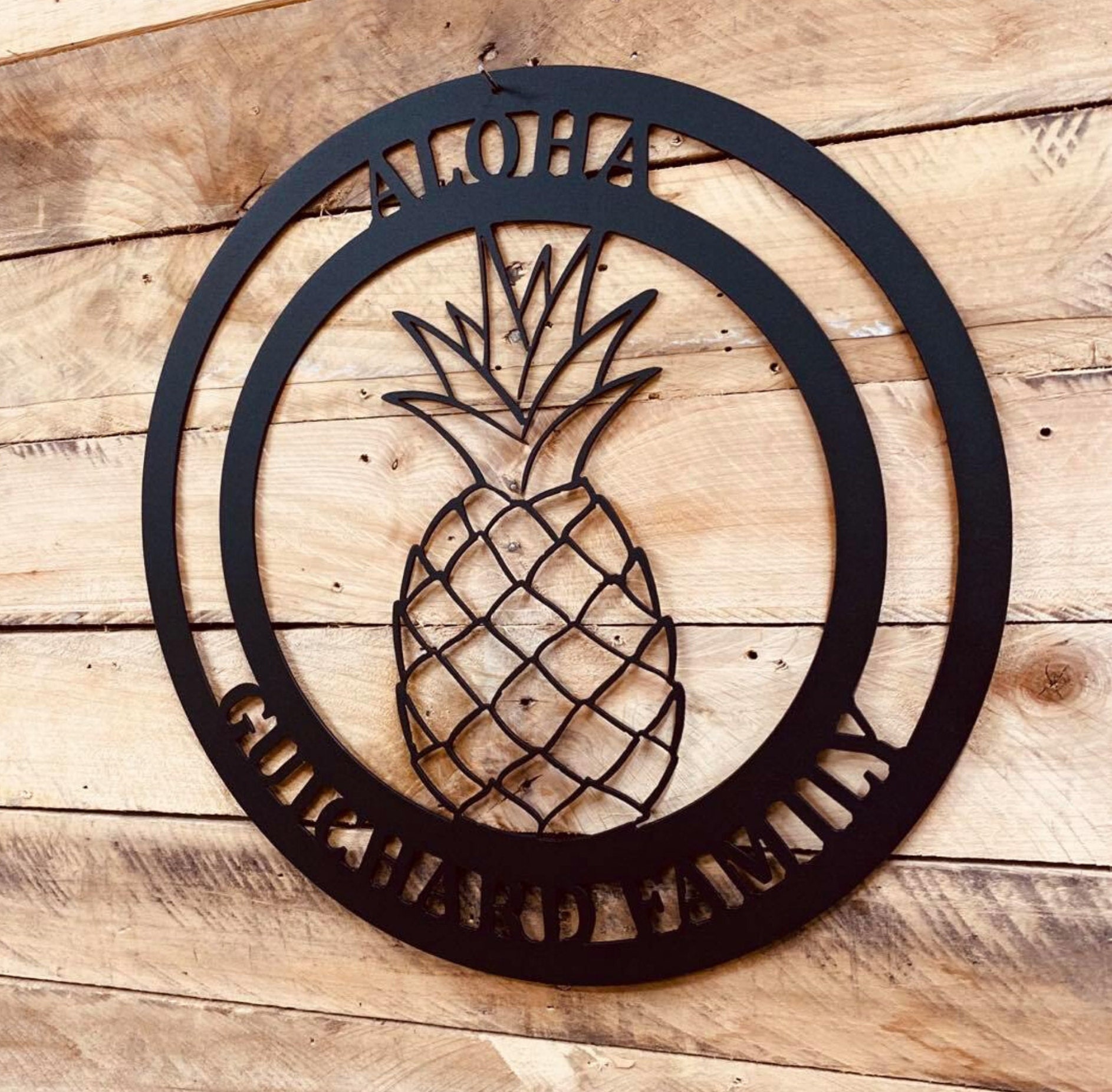 American Sign Language Pineapple