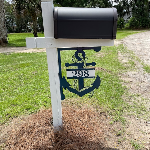 Metal Mailbox - Etsy