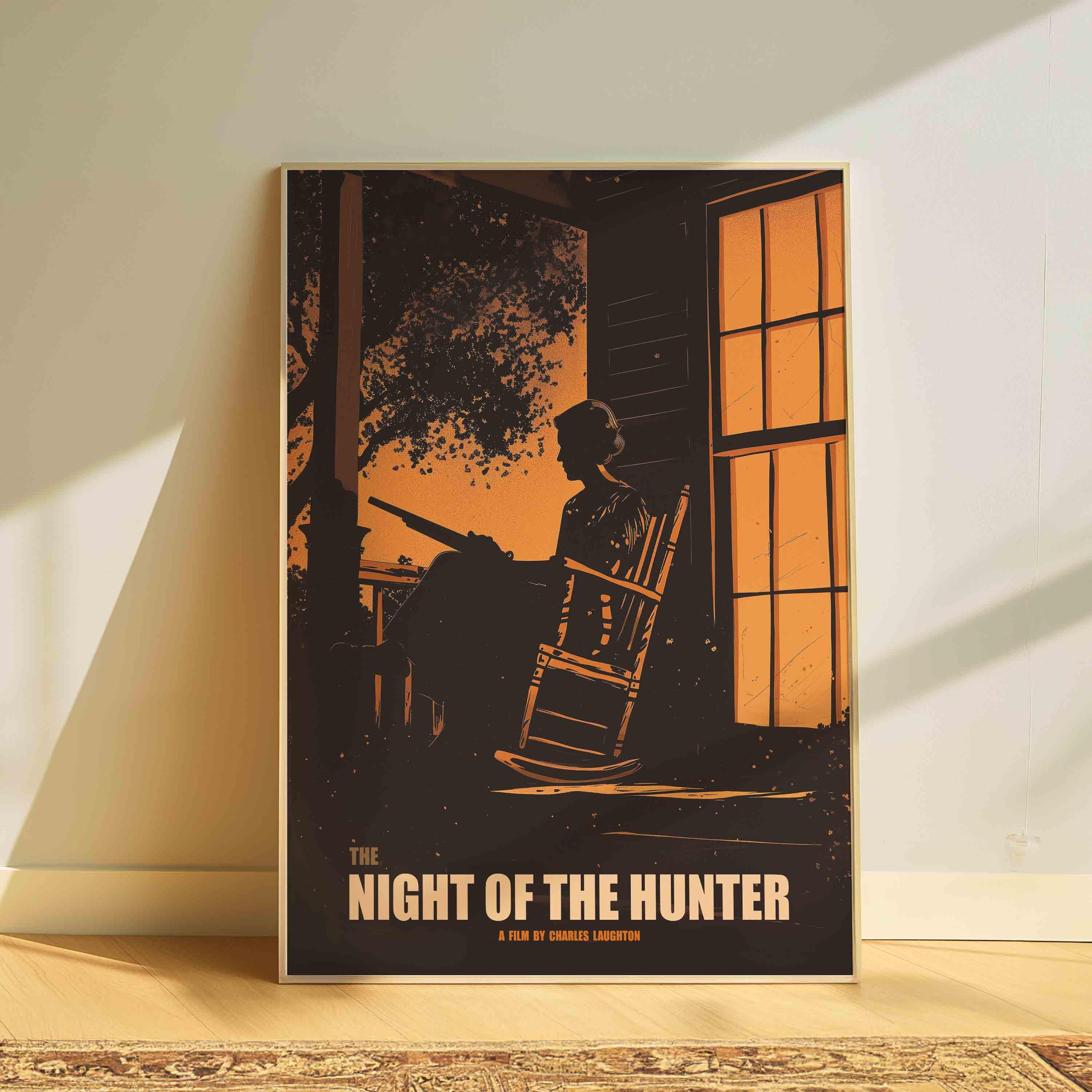The Night of the Hunter Movie Poster Print - Etsy