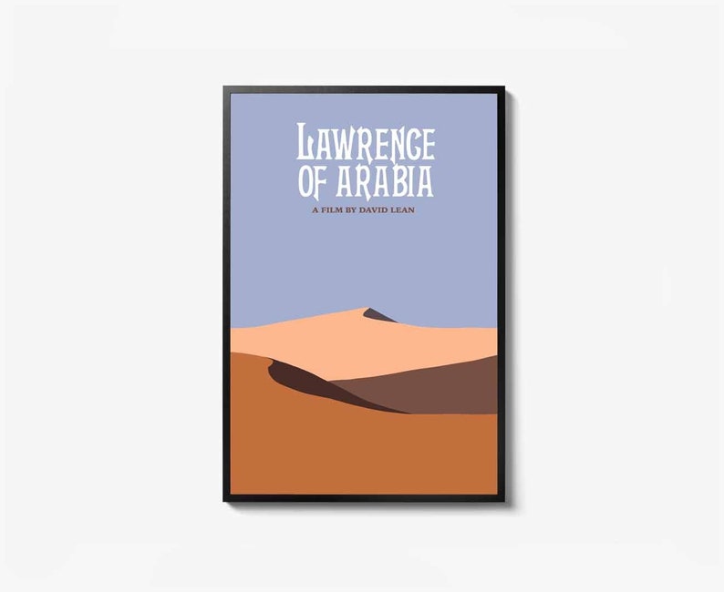 Lawrence of Arabia Movie Poster Print - Etsy