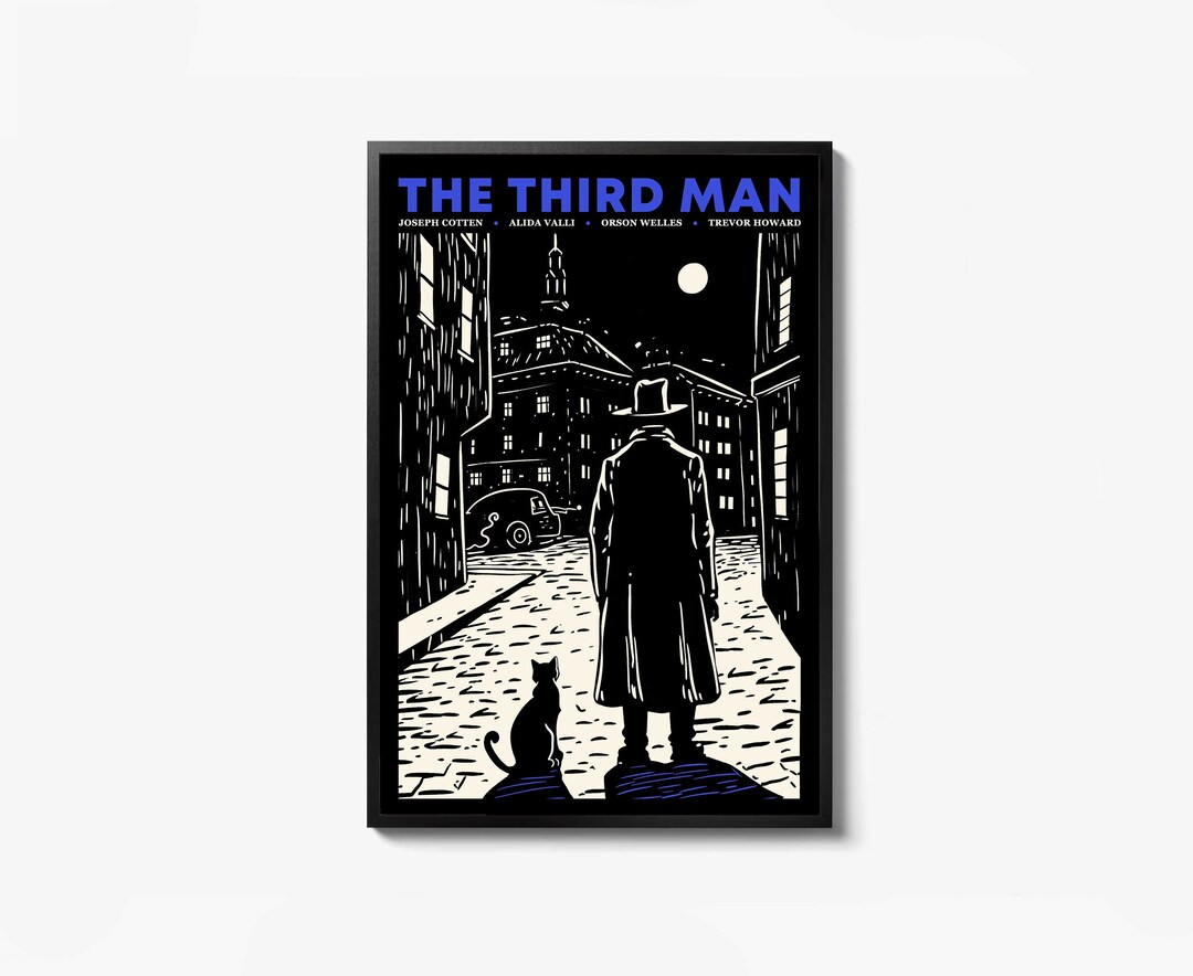 The Third Man Movie Poster Print - Etsy