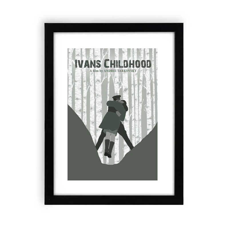 Ivan's Childhood Movie Poster Print - Etsy