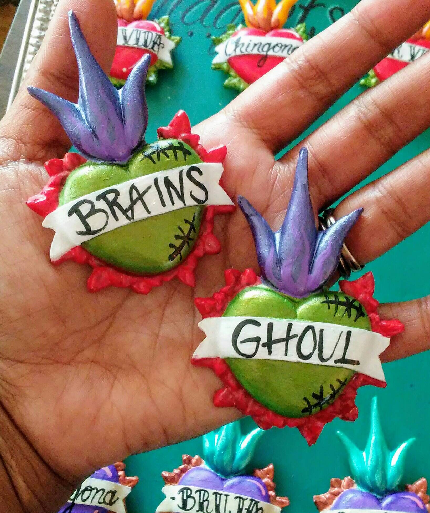 Zombie Ghoul sacred heart | Etsy