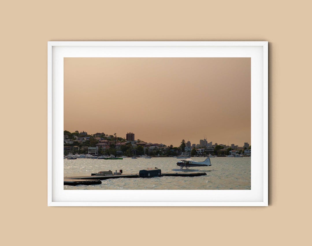 Rose Bay Seaplane Photography Print, Sydney Harbour, Australia - Etsy