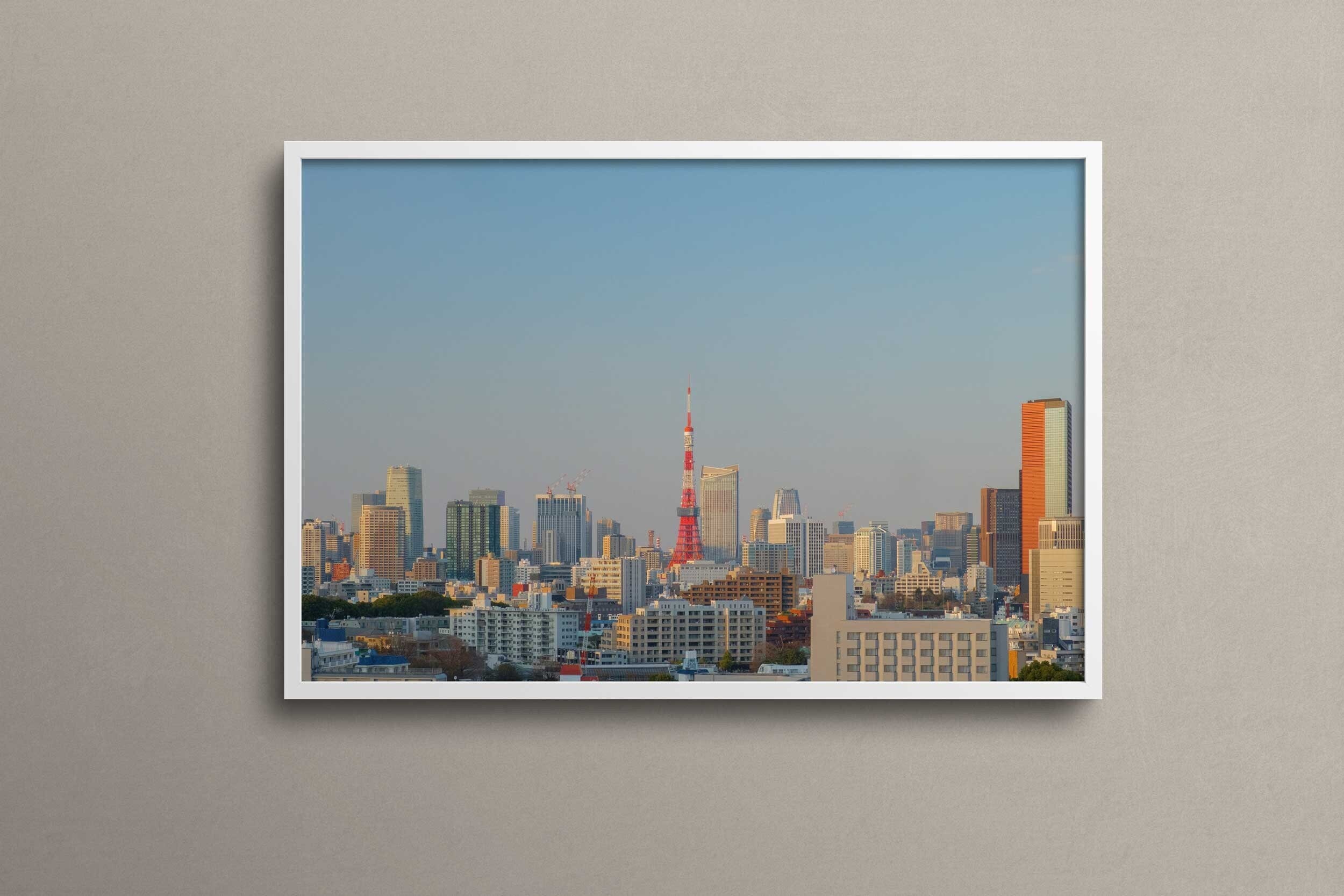 Tokyo Print, Tokyo Poster, Tokyo Tower, Tokyo Photo, Tokyo Cityscape ...