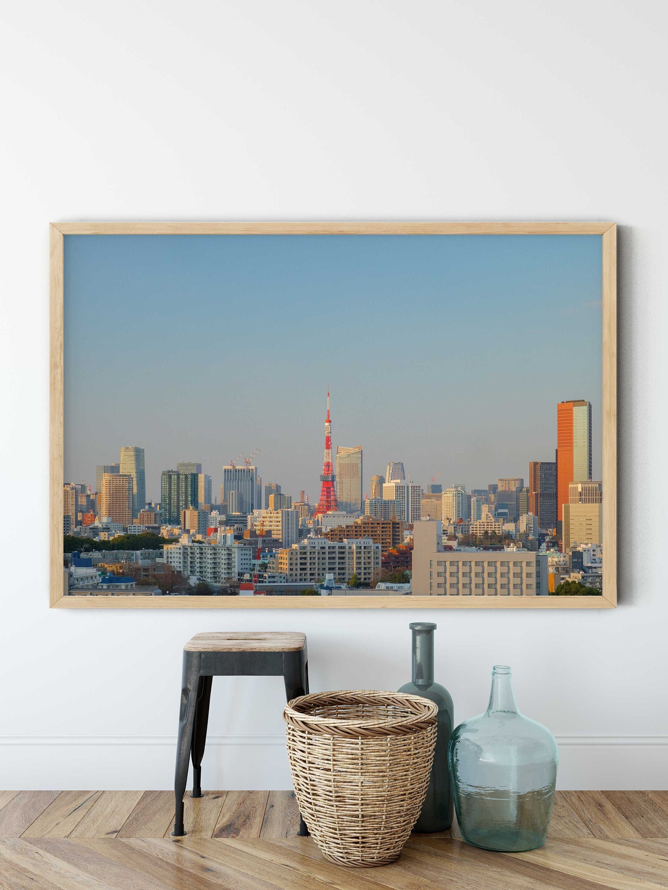Tokyo Print, Tokyo Poster, Tokyo Tower, Tokyo Photo, Tokyo Cityscape ...