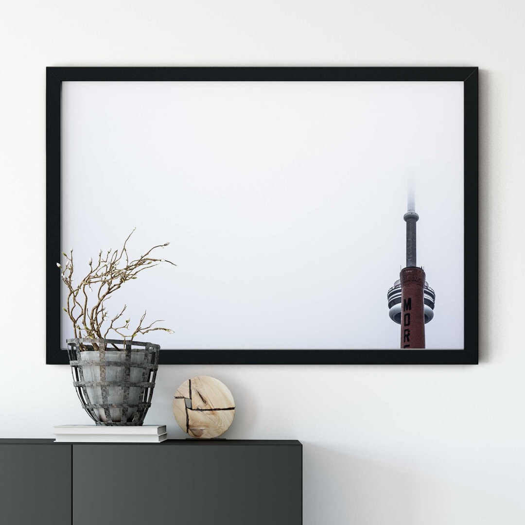 Toronto Space Needle CN Tower Photo Large Wall Art Toronto - Etsy