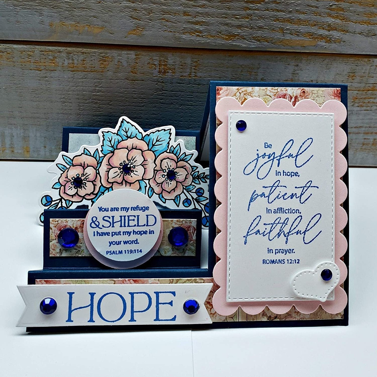 Stamp Simply Clear Stamps Hope Christian Religious | Etsy