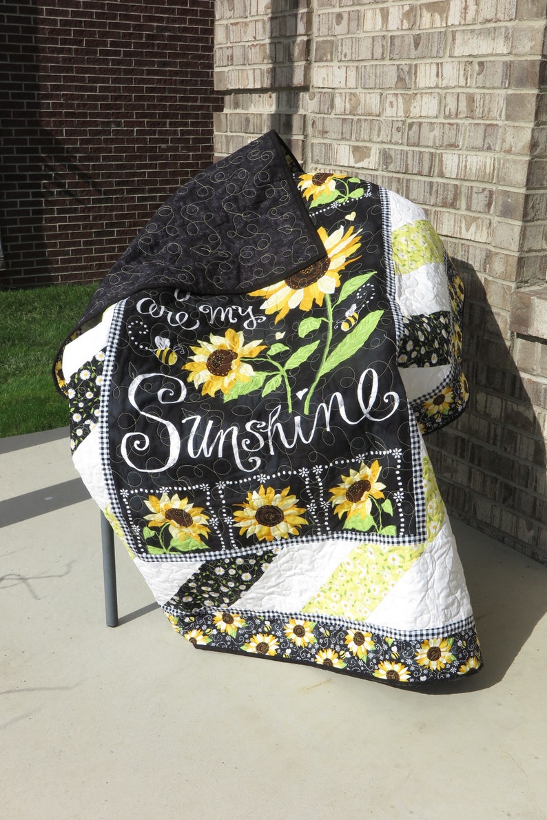 You Are My Sunshine Quilt - Etsy