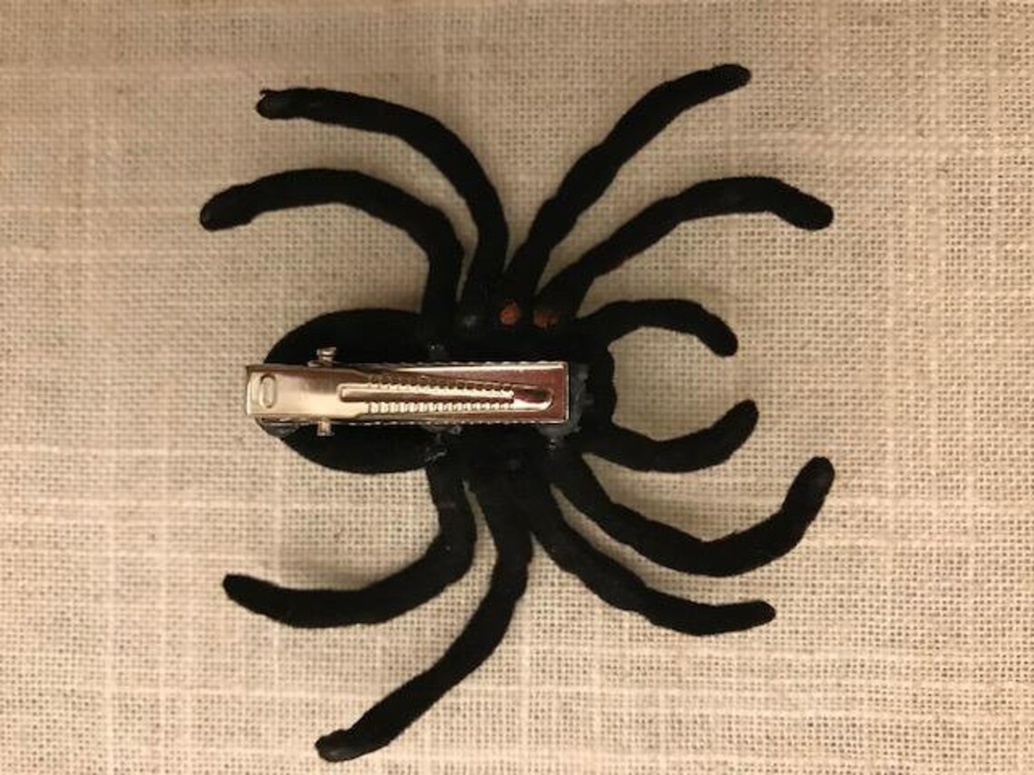 Hair Clips Spider plastic. Hair clips Halloween. Hair clips for girls ...