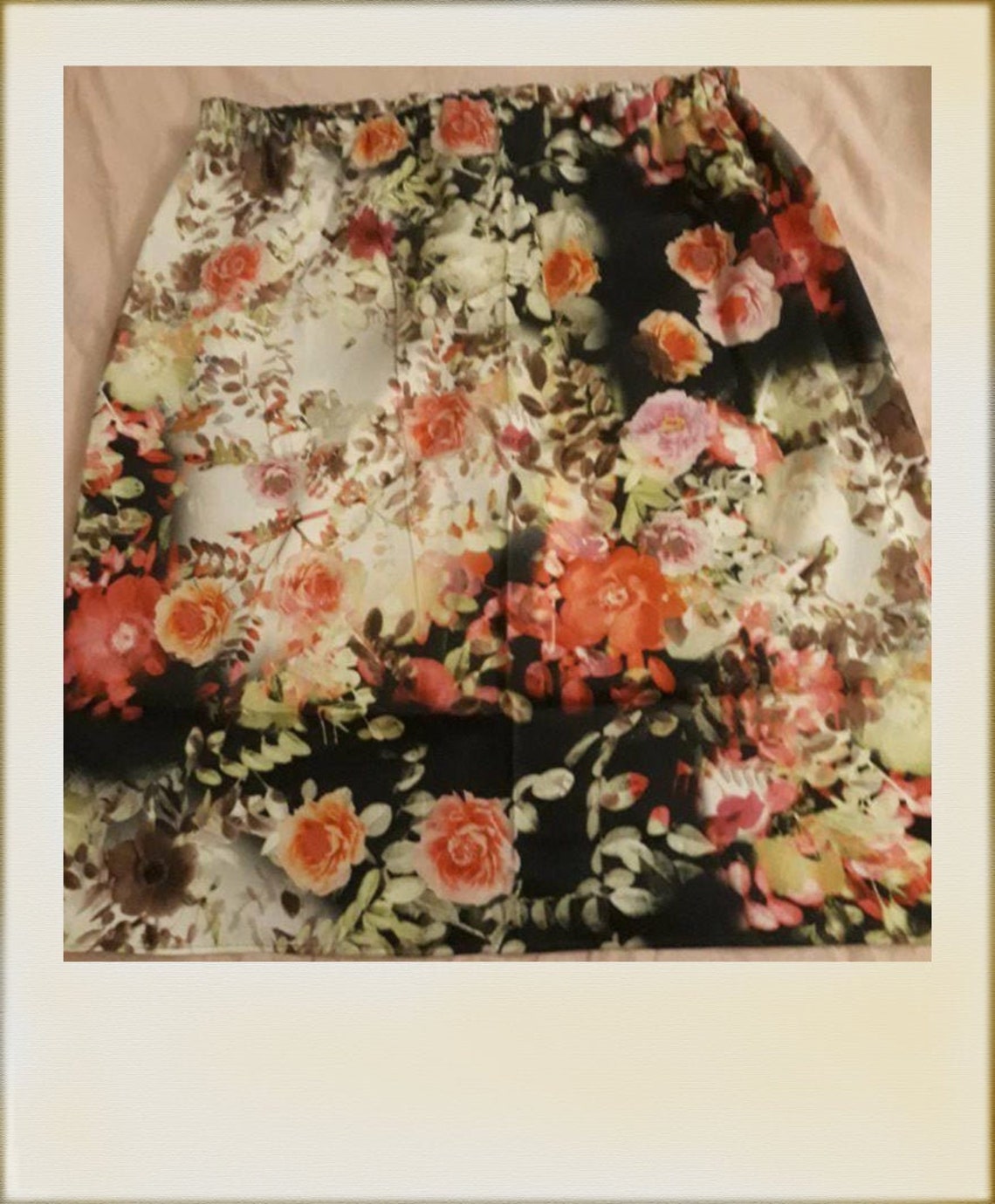 Plus-size Floral Skirt (onee Gyaru, Goth, Mori Girl, Etc.) - Etsy