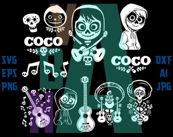 Coco svg | Etsy