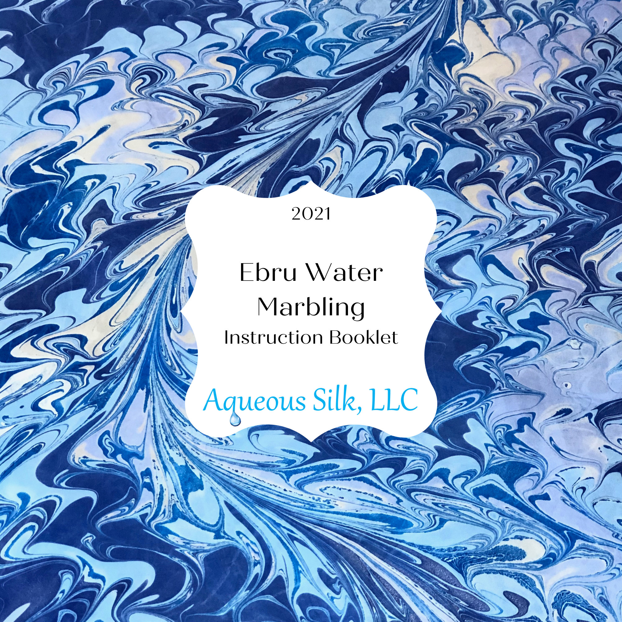 DIY Water Marbling Instruction Booklet BASIC Ebru Water Marbling ...