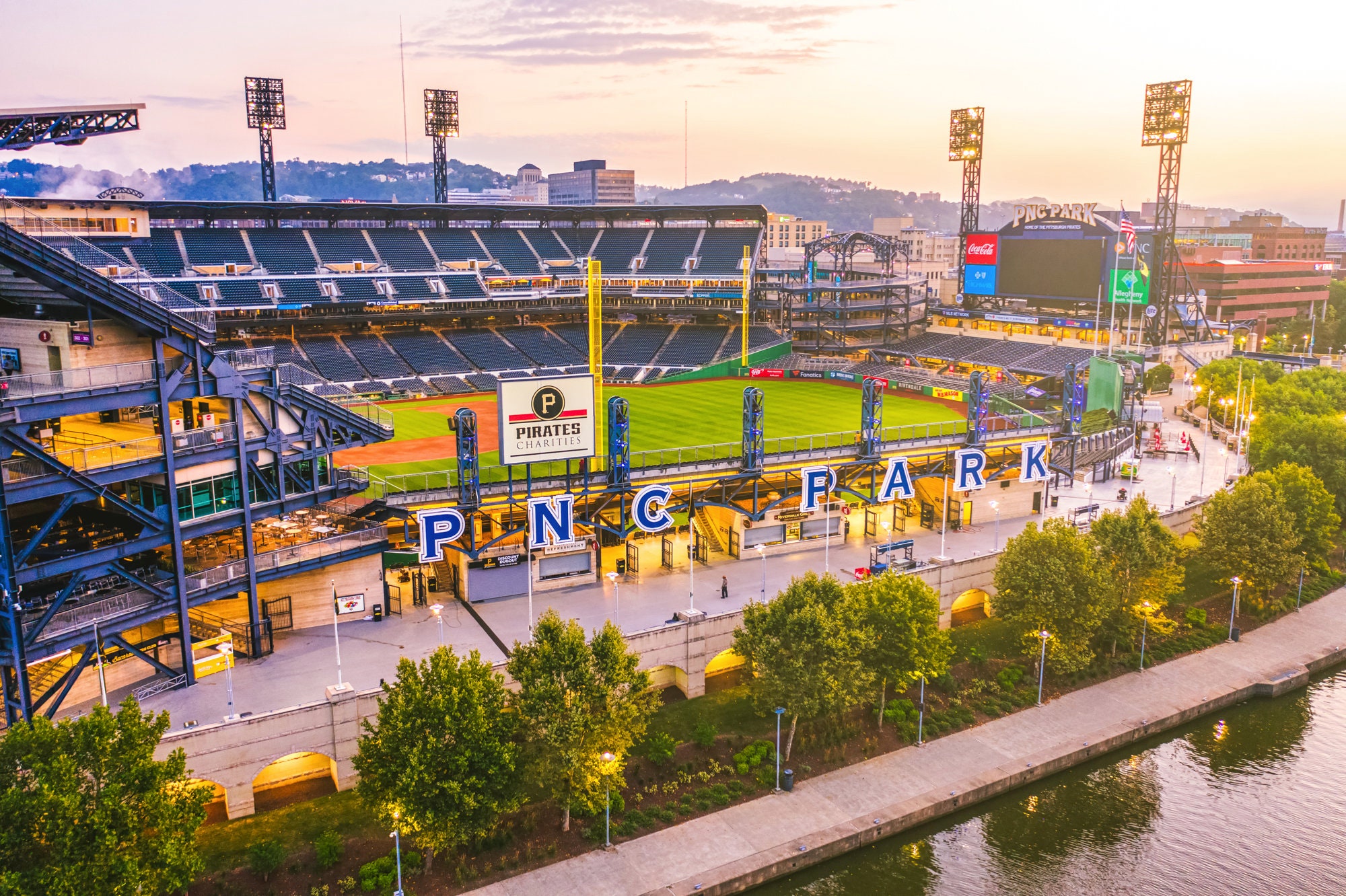 Pnc Park Heinz Field