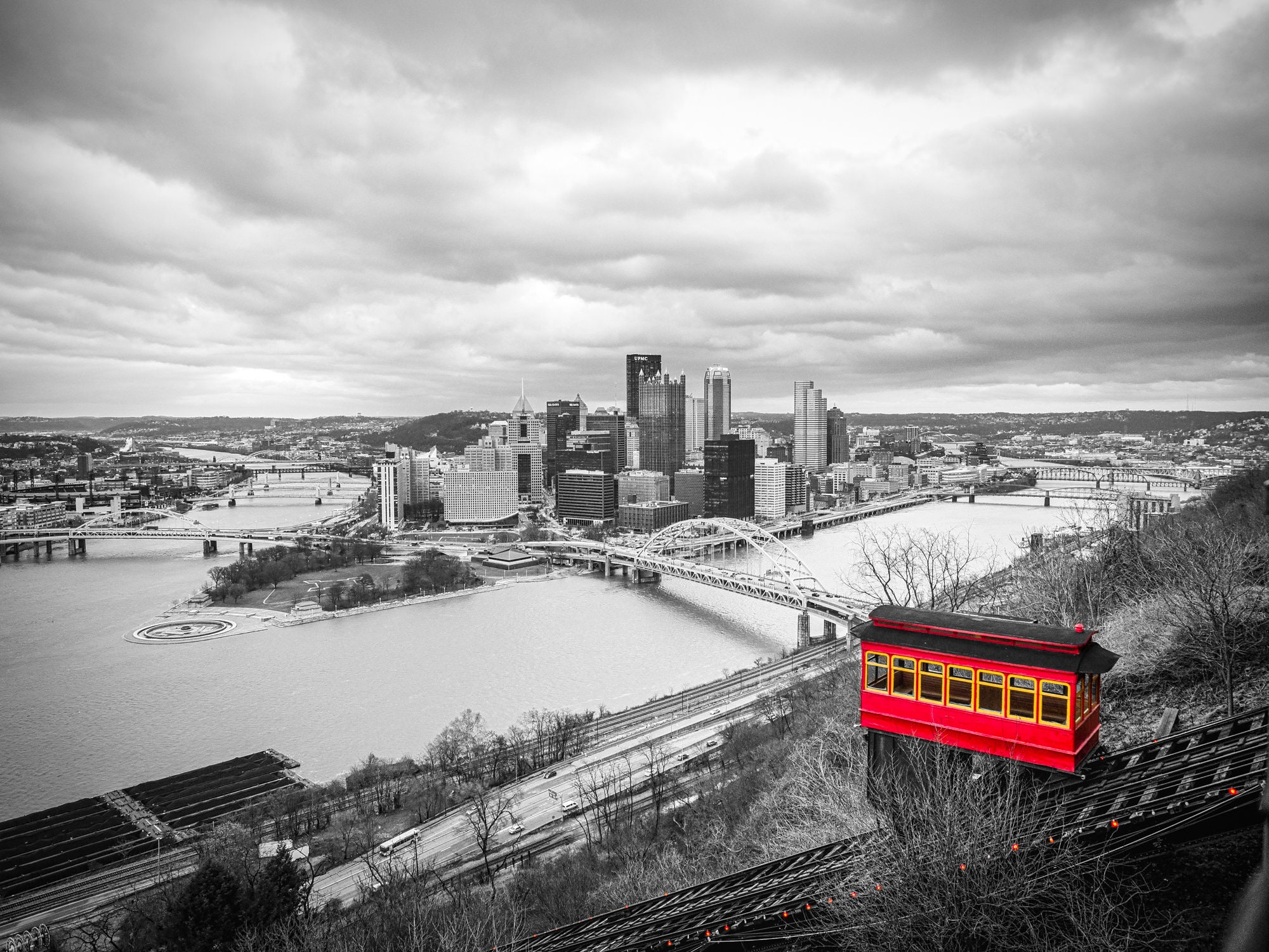 Pittsburgh Incline Photo, Pittsburgh Photography, Pittsburgh Print ...